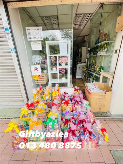 Hamper Makanan Dan Minuman Ready Stock Food And Drinks T Baskets