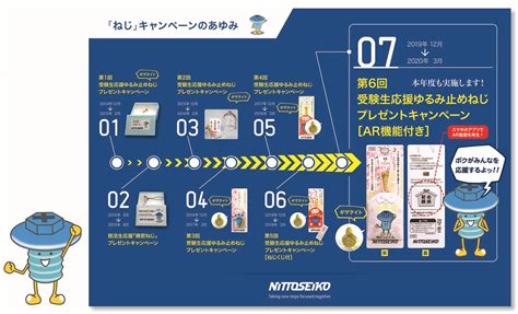 【ニュースレター・2019年12月号第60号】今年度も受付開始！受験生応援ねじプレゼントキャンペーン｜【ニュースレター・2019年12月号
