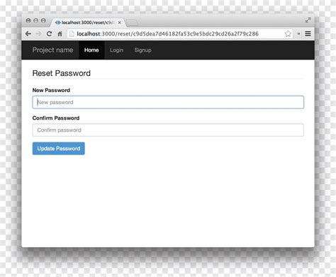 Ruby On Rails Forma Usuario Github Contraseña Modelo Texto Png Pngegg