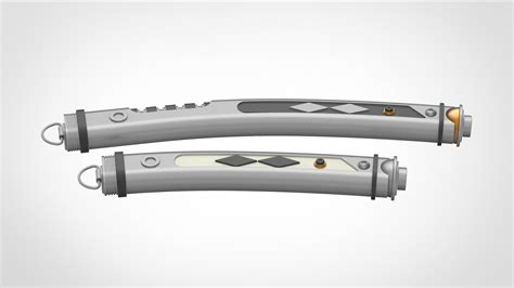 Ahsoka Tano Lightsaber 3d Print Model