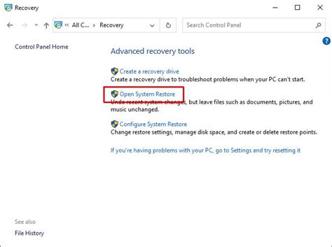 How To Enable System Restore On Windows Driverfinder