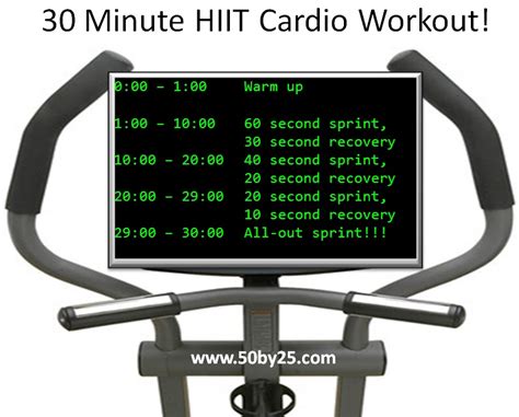 30 Minute HIIT Cardio Workout