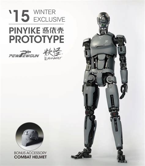 1 6 PEW PEW GUN PINYIKE Prototype 1 6 Robotic Nude Body Collector