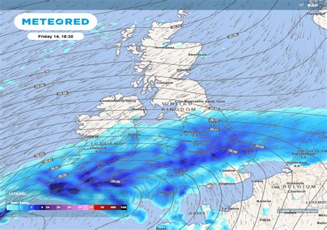 Storm Claudia Alert Amber Rain Warning For Friday As Storm Brings