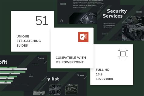 Security Guard Presentation PowerPoint Template