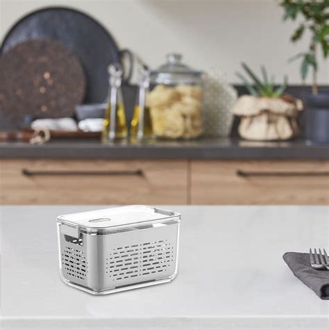 Kitchen Organizers And Storage On Clearance Drainage Keep Fresh Fridge