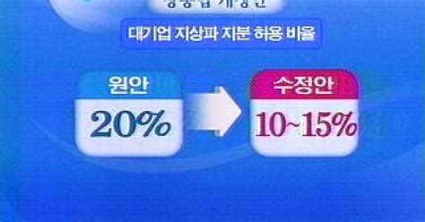 미디어법 지분 논란내부 반발 계속