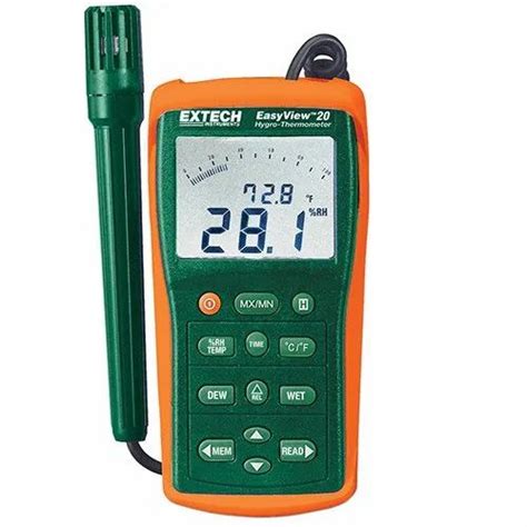 Extech Electronic Meters Extech Easy View 20 Hygro Thermometer Manufacturer From Pune