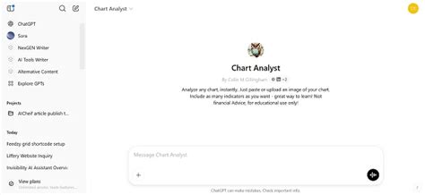 Chart Analyst Ai Powered Chart Analysis Tool