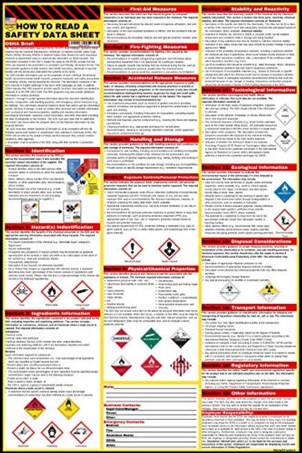 Sds Osha Labels For Chemical Safety Data 4 X 3 Inches Roll Of 250
