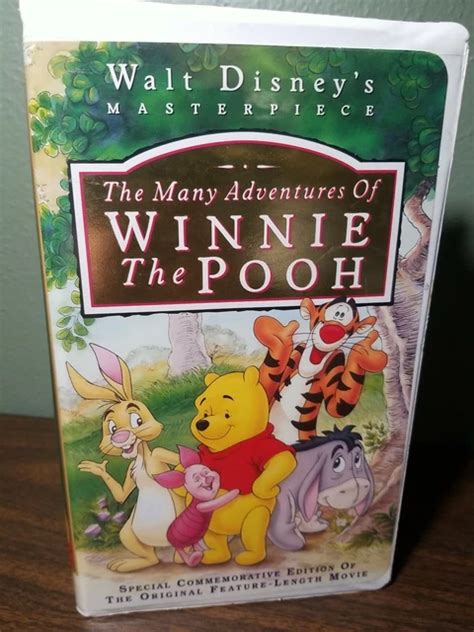 The Many Adventures Of Winnie The Pooh Vhs 1996 Walt Disney £349