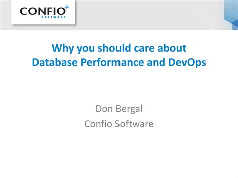 why developers should care about database devops devops days 4 2013 ppt