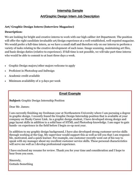 16 best cover letter samples for internship wisestep