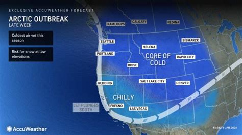 Arctic Blast To Invade Central Southern And Eastern Us Prior To Midmonth