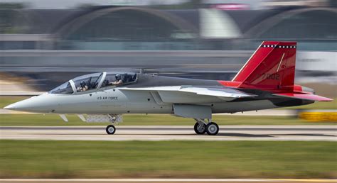 T 7a Red Hawk Trainer Jet Completes Taxi Tests Aerospace Testing