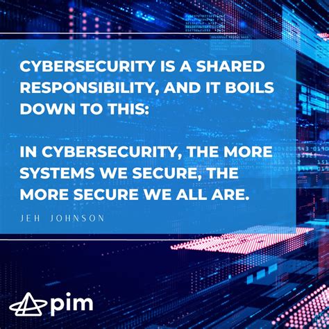 Proactive Information Management On Linkedin Cybersecurity Is A Shared Responsibility And It