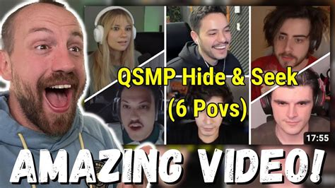 Qsmp Hide And Seek 6 Povs Of Qsmp Hide And Seek And One Full Game Of Cellbit As A Seeker Reaction