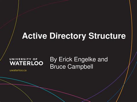 PPT Active Directory Structure PowerPoint Presentation Free Download ID