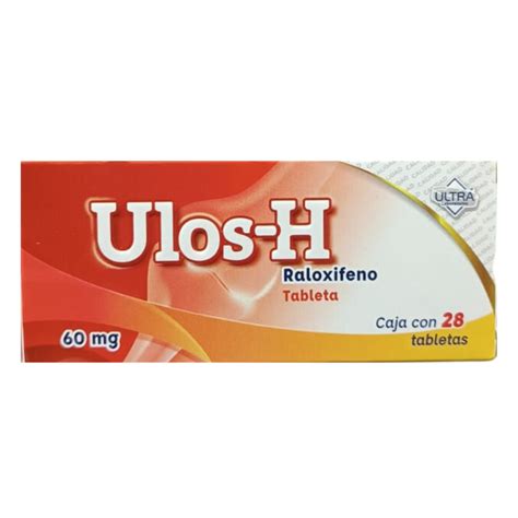 Ulos H Raloxifeno 60 Mg 28 Tabletas Farmacia Sanorim