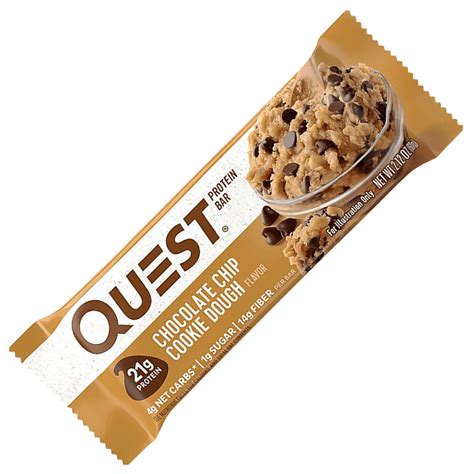 Quest Protein Bar Chocolate Chip Cookie Dough 60g