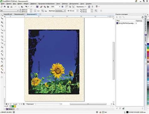 Как вставить картинку в Coreldraw 11 Вставляем картинку в Coreldraw