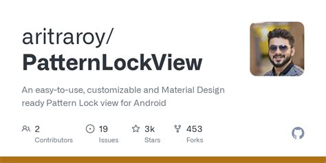 Github Aritraroy Patternlockview An Easy To Use Customizable And