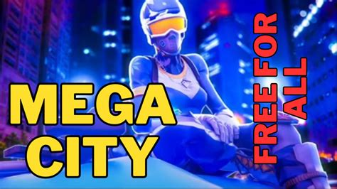 Mega City Free For All 4541 7707 0823 By Wiffle Fortnite Creative Map