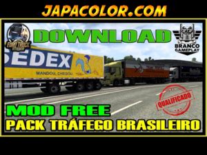 Pack de Tráfego Brasileiro Mods Ets2 1 43 Dalenha Mods