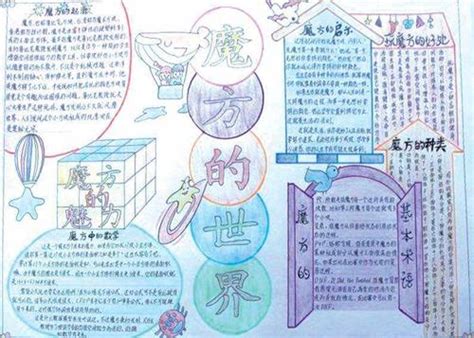 有关幻方图的手抄报 手抄报图片大全集 普车都