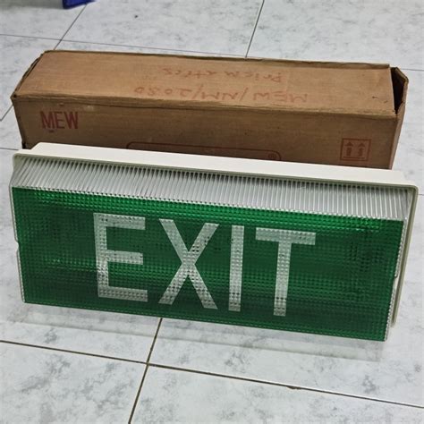 Jual Maxspid Original Exit Lamp Light Lampu Emergency Box Mew Nm 2080 1hr Kota Batam Toko