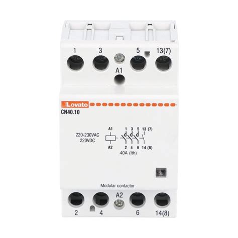 Contactor Modular Cu Patru Poli 40a Ac1 4no