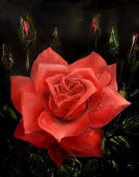 Dessin Et Peinture Vid O La Ni Me Rose En D Monstration La