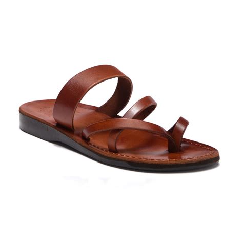Exodus Honey Leather Strappy Sandal Jerusalem Sandals