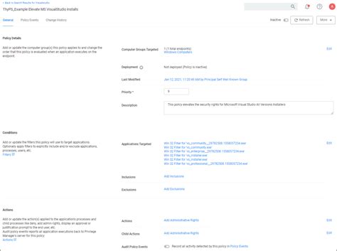 MS Visual Studio Installations