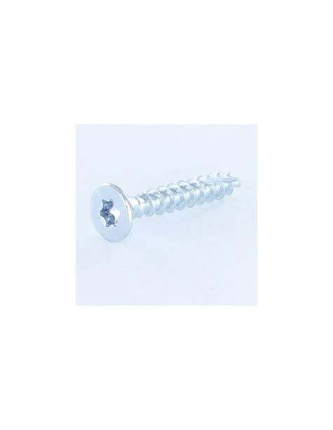 Vis Bois Et Agglo Tekor Tête Fraisée Tf Cranté 5x40 Torx T25 Acier