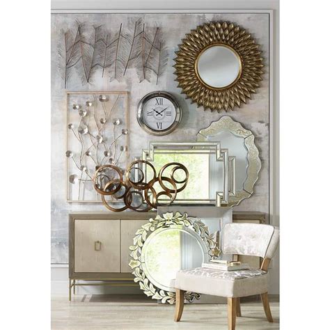 Possini Euro Erte Silver 27 X 39 1 2 Beaded Wall Mirror 8J249