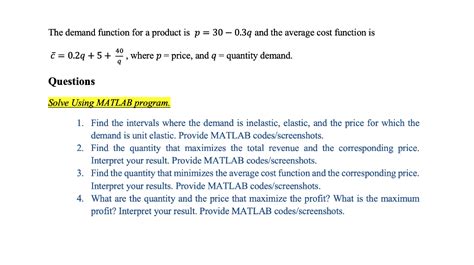 solve using matlab program solve using matlab