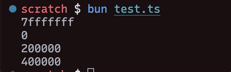 Ffitype U Misbehavior Issue Oven Sh Bun Github