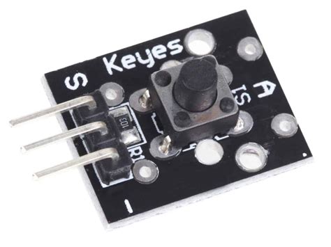 KY 004 Button Key Switch Sensor Module For Arduino Makers Hut