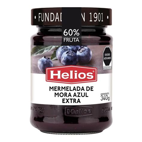 Mermelada De Mora Azul Helios Extra 340 G Walmart