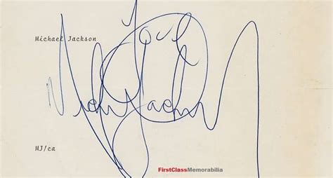 Authentic Michael Jackson Memorabilia