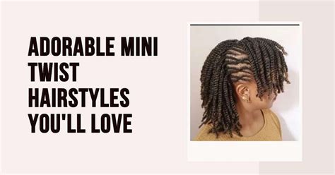 15 Classy Micro Twist Braid Hairstyles For Black Women