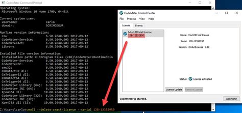 Removing An Evaluation License