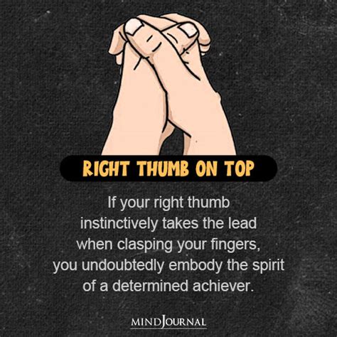 Thumb Personality Test 3 Ways You Cross Your Thumb