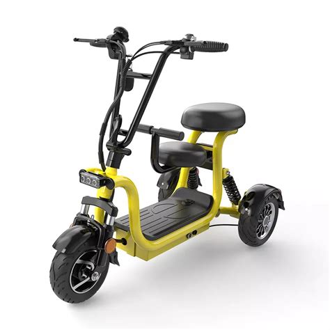 Xe điện 3 Bánh Xe Ba Bánh điện Mini Gấp Gọn 2 Chỗ Ngồi Giá Rẻ Cho