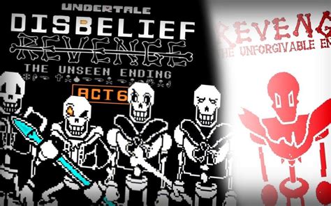 Undertales Disbelief Revenge The Unseen Ending Act 6 The