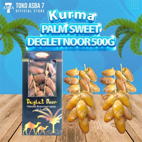 Kurma Tunisian Palm Sweet 500g Asba Jaya Berkah