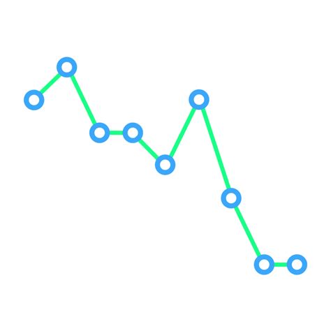 business statistical graph line element 34556737 png