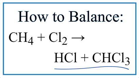 CH4 Cl2 CHCl3 HCl: Phản Ứng Hóa Học Và Ứng Dụng Thực Tiễn