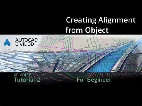 Creating Alignment From Objects In Autocad Civil D YouTube